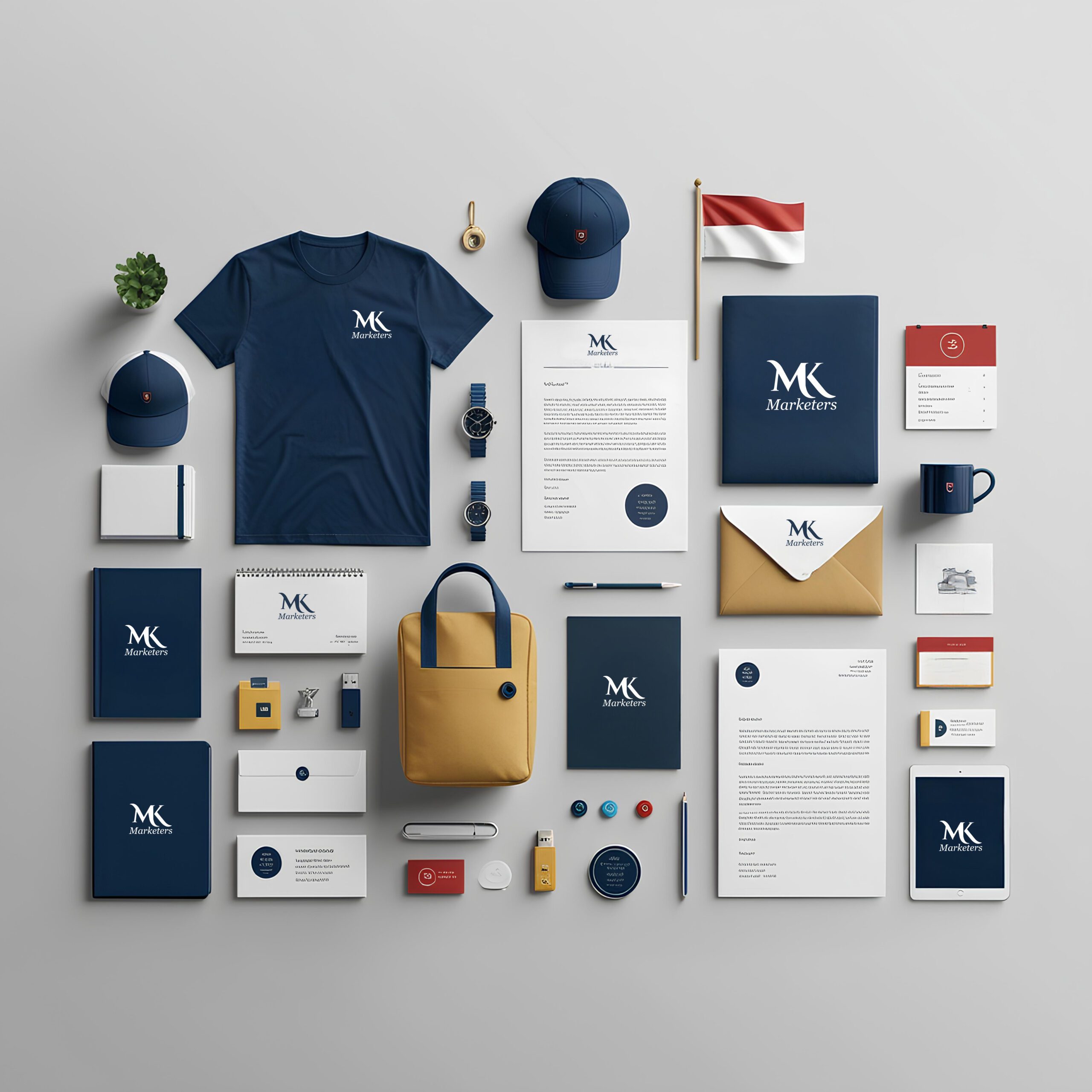 Brand Identity - Mk Marketers